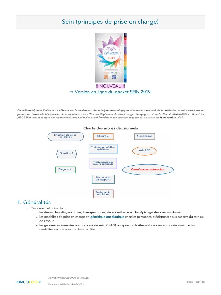 Sein Principes de Prise en Charge Version 416 Publiee Du 28 02 2022 ...