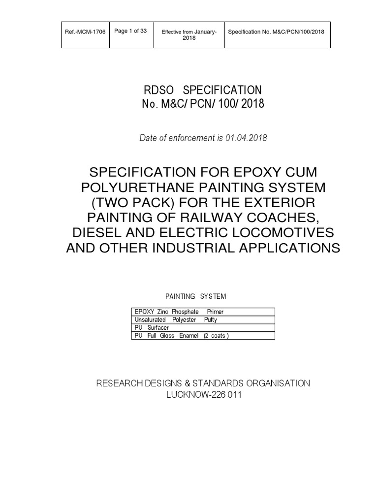 PCN 100 2018 | Download Free PDF | Paint | Epoxy