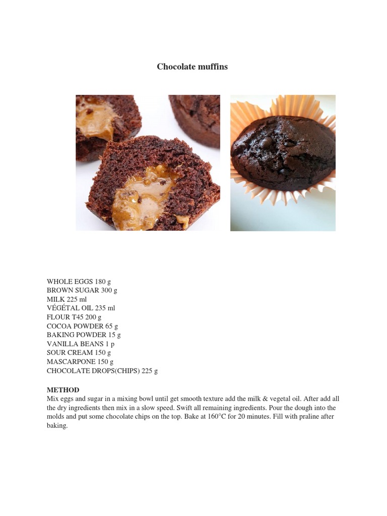 Easy Cocoa Chocolate Muffins | PDF