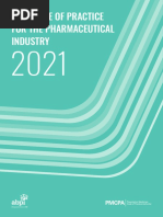 Efpia Code of Practice On Relationships Between Pharma and Patient ...