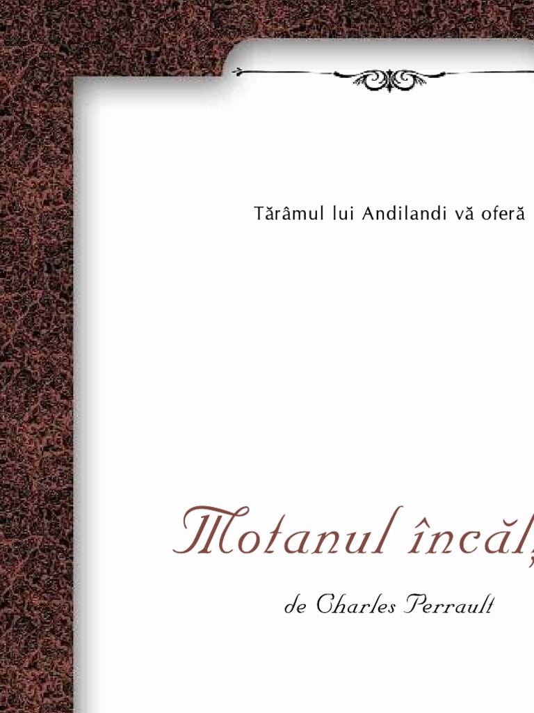 Motanul Incaltat | PDF