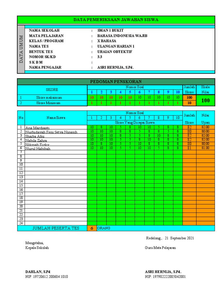 Analisis Uts X Bahasa | PDF