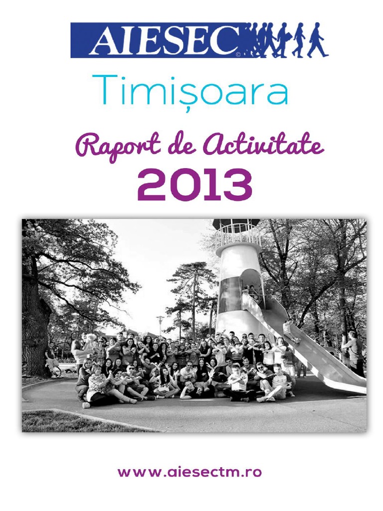 AIESEC Timisoara Raport de Activitate | PDF