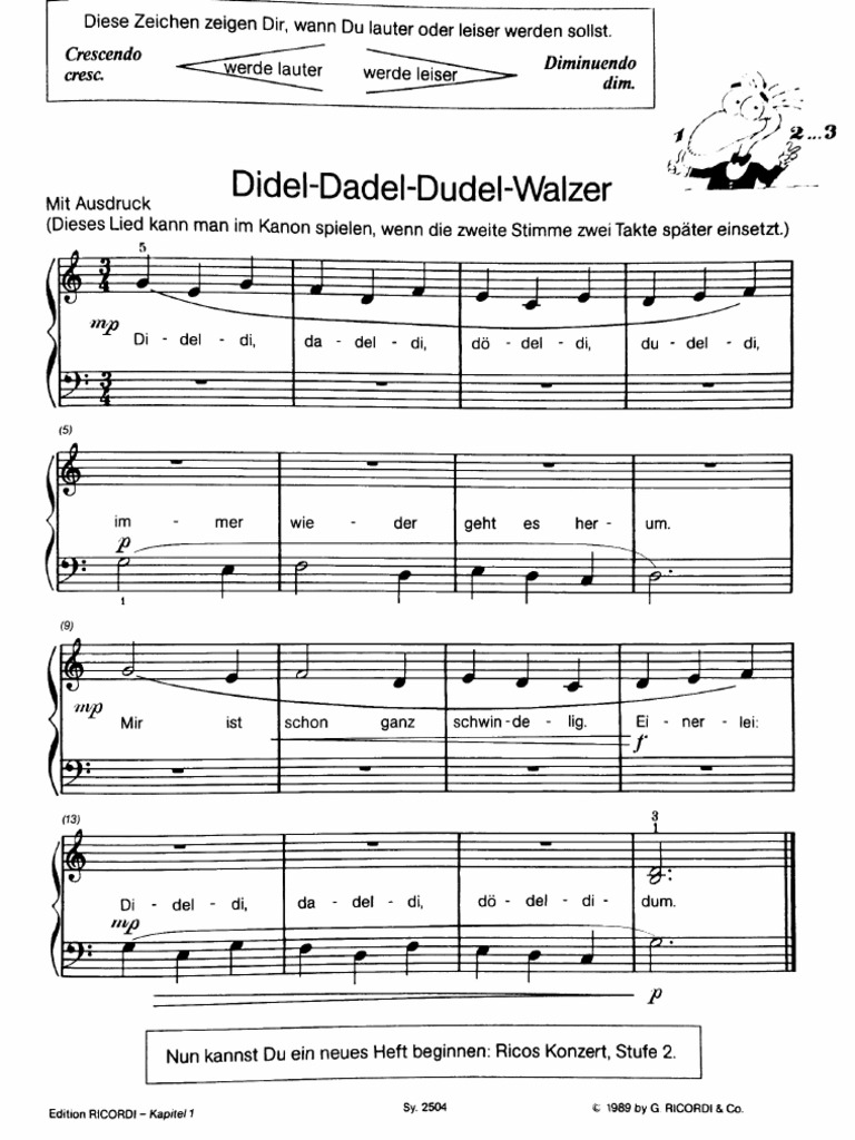Didel-Dadel-Dudel Walzer | PDF