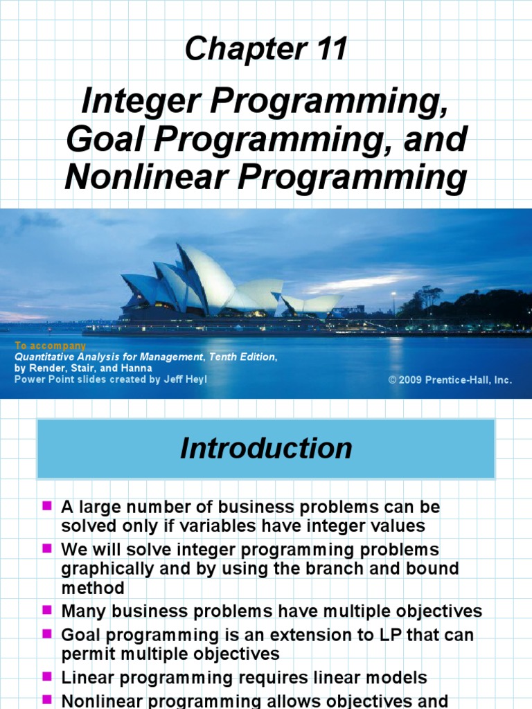 Integer Mhs | PDF | Linear Programming | Mathematical Optimization