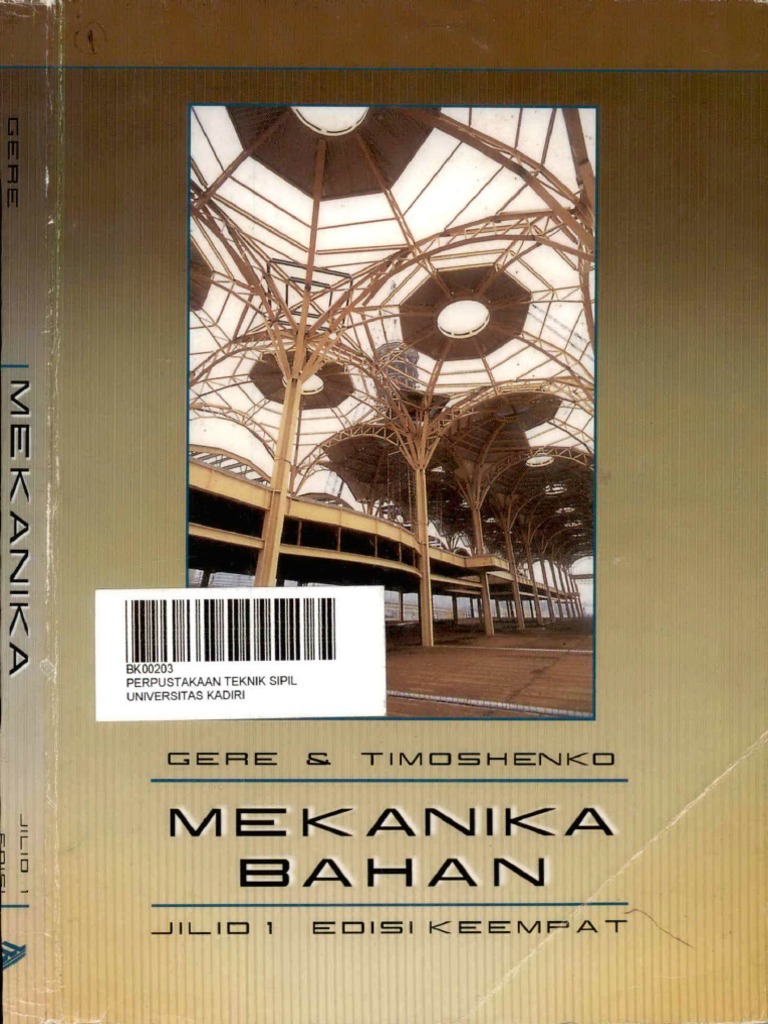 Mekanika Bahanjilid 1 Edisi Keempat Gere - Timoshenko | PDF
