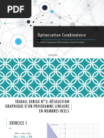 TD3 - La Méthode Simplexe | PDF | Algorithmes | Mathématiques appliqués