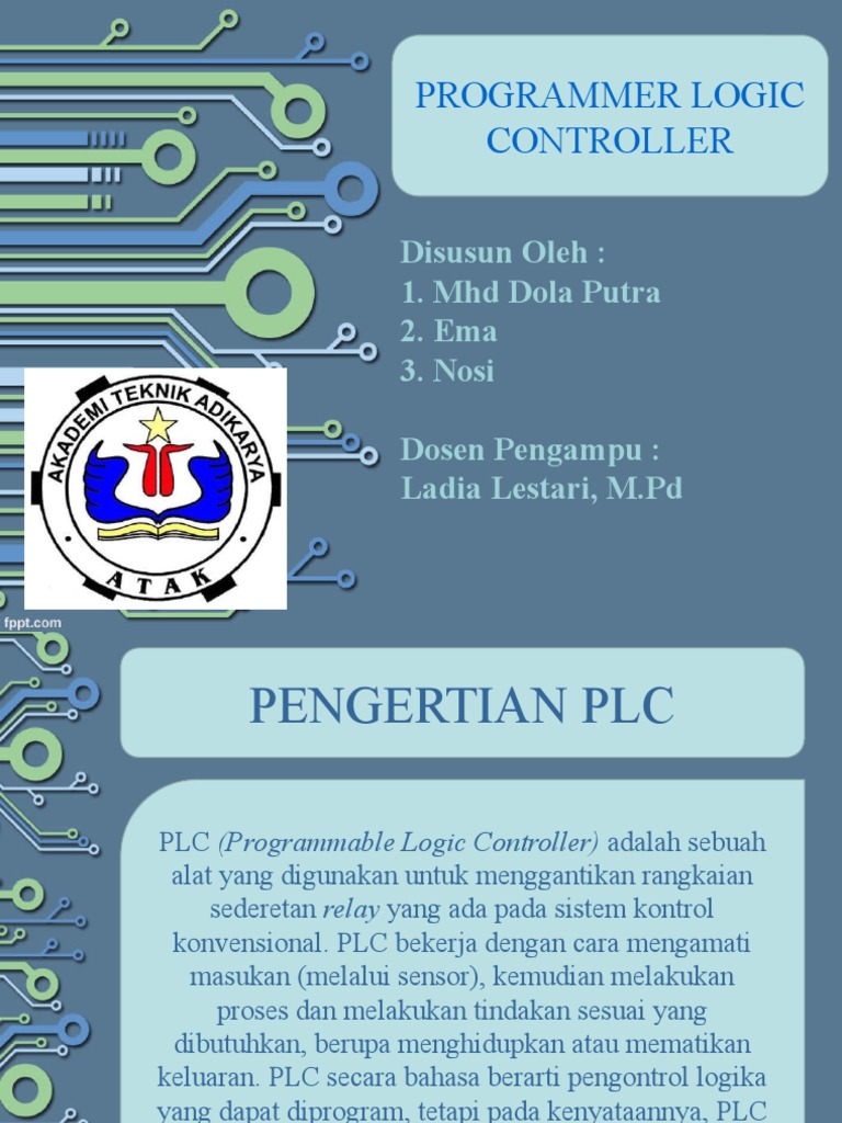 Pengertian dan Fungsi PLC | PDF