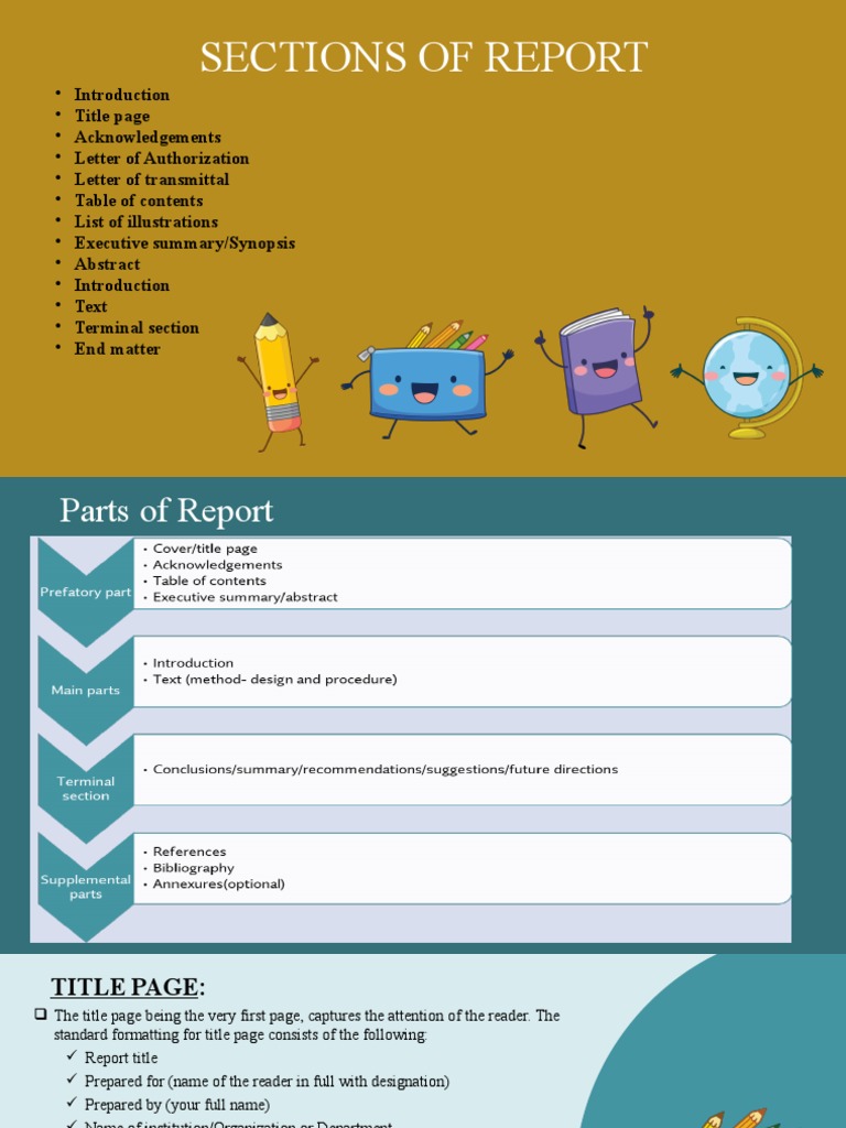 Report Writing | PDF | Memorandum