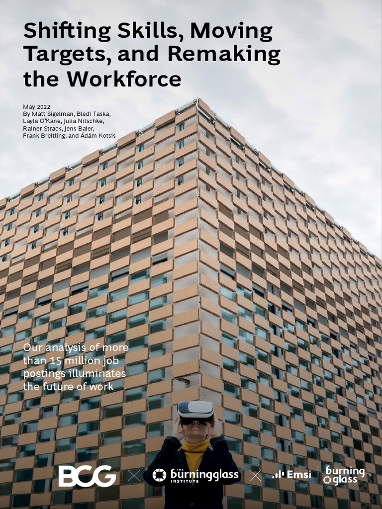 BCG Shifting Skills Moving Targets and Remaking The Workforce May 2022 ...