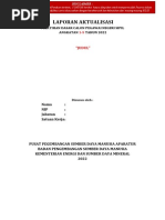 PEDOMAN PENULISAN RANCANGAN AKTUALISASI (RA) Update 28052022 | PDF