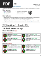 Cubehead'S PLL Algs: The Complete Alg-Sheet To Learn PLL As A Whole ...
