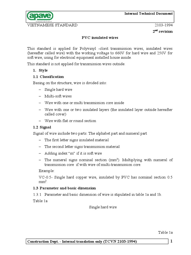 TCVN 2103-1994 | PDF | Insulator (Electricity) | Electric Power Transmission