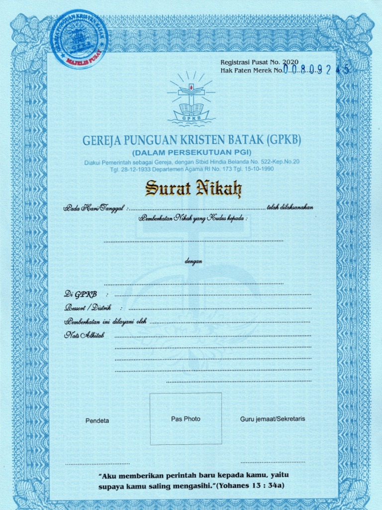 Scan Surat Nikah | PDF