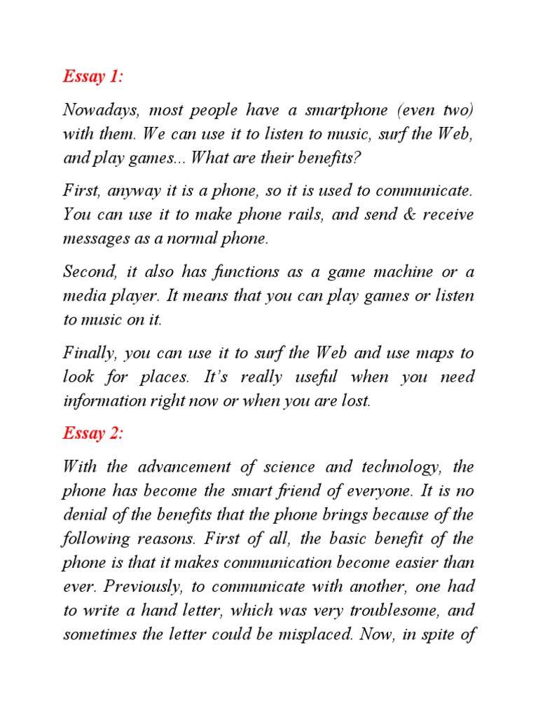 Benefits of Smartphones Explained | PDF | Smartphone | Mobile Phones