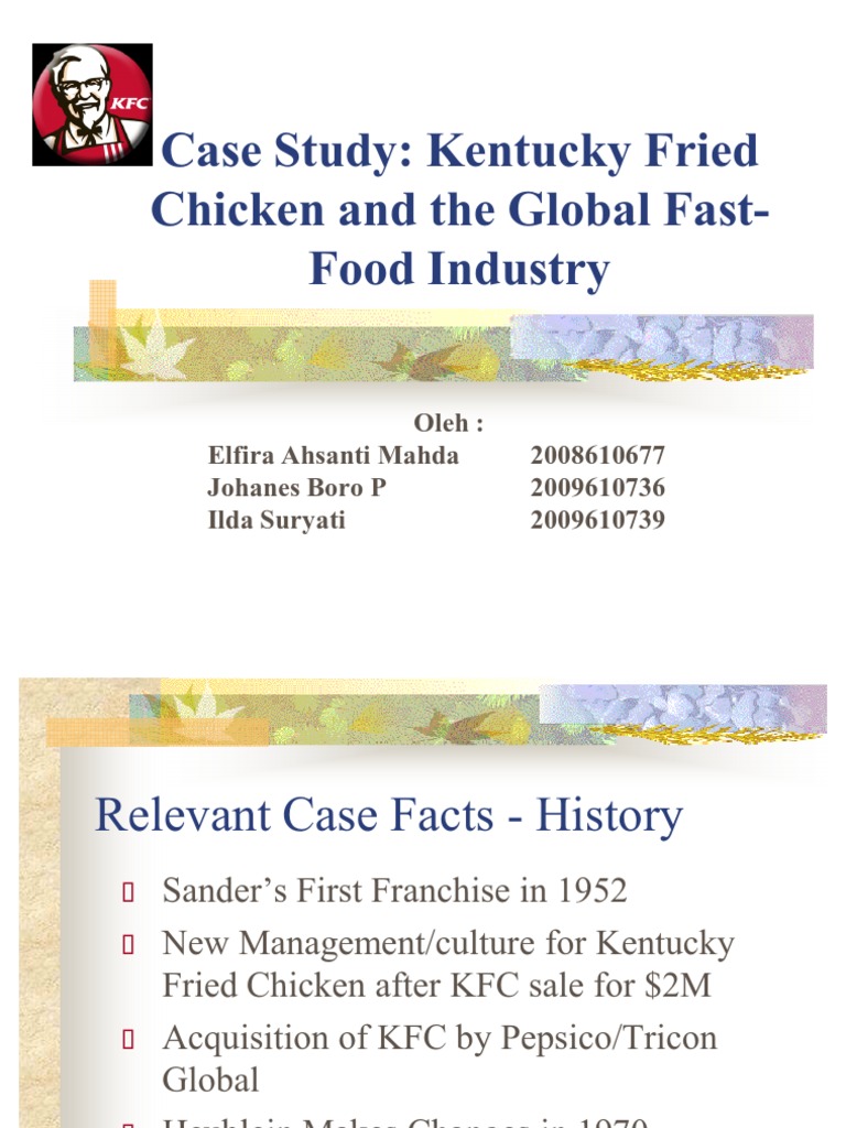 Case Study KFC | PDF | Franchising | Strategic Management
