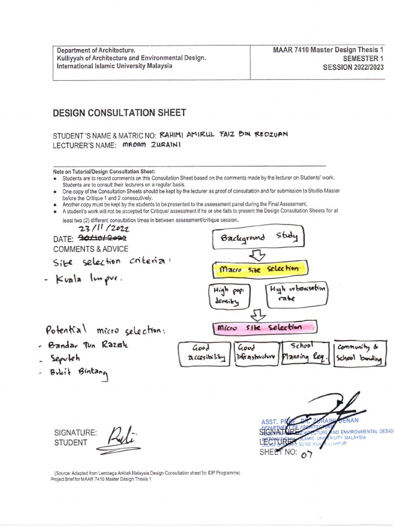 Consultation Sheet | PDF
