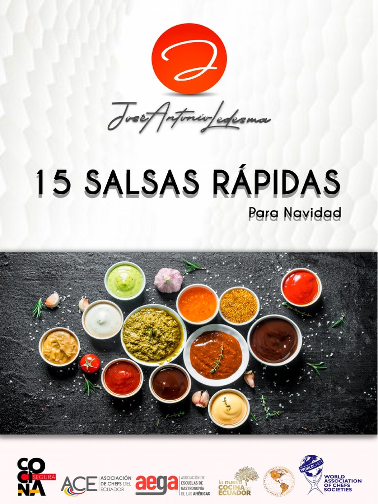15 Salsas Rapidas para Navidad | PDF | Salsa | Vino