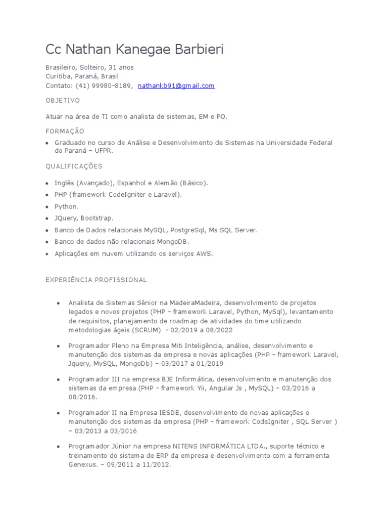 CC - Nathan Kanegae Barbieri | PDF