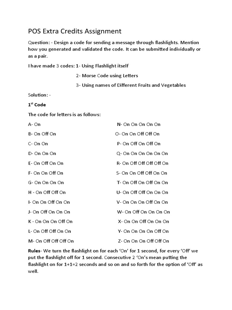 POS Extra Credits Assignment | PDF | Crops | Agriculture