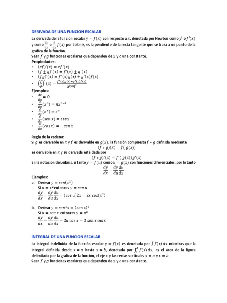 3.derivada e Integral de Una Funcion Vectorial | PDF