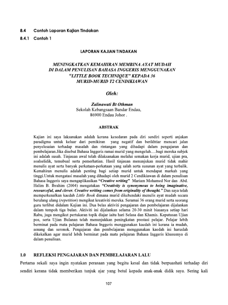 Kajian Tindakan | PDF