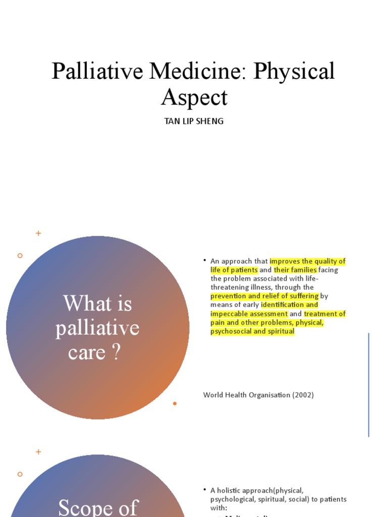 Holistic Palliative Care Overview | PDF | Palliative Care | Constipation