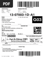 Belize Customs Declaration Form Guide | PDF | Money | Customs