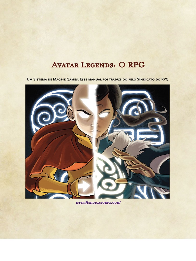 Avatar Legends: Manual do RPG | PDF