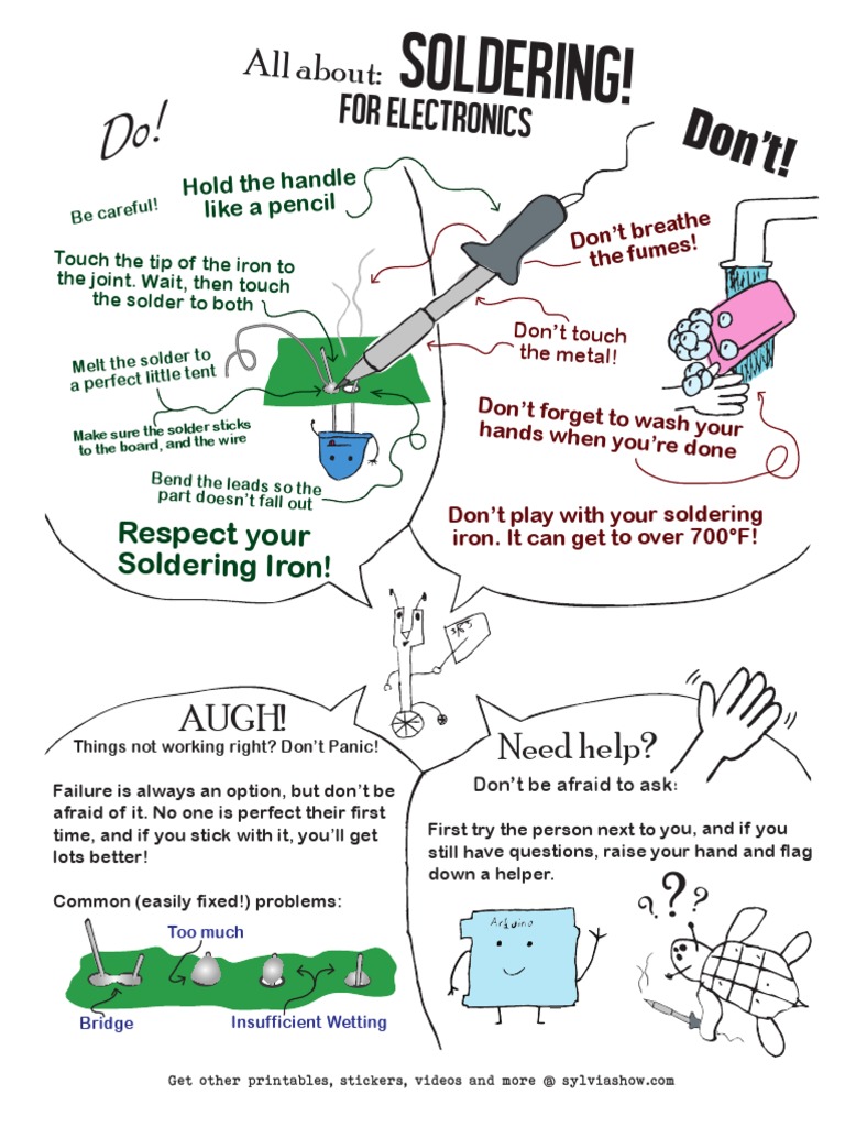 A Beginner's Guide to Basic Soldering Techniques and Tips | PDF