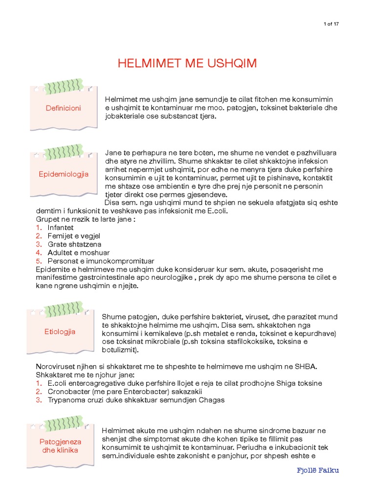 Semundje Infektive Shenime | PDF