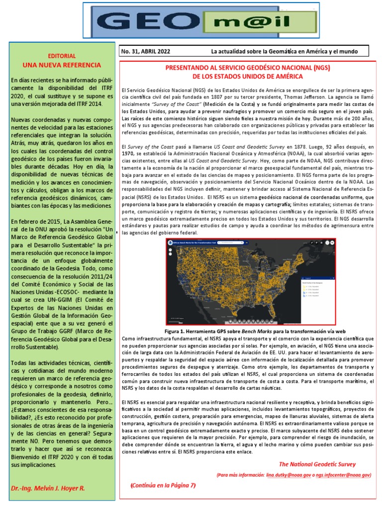 Geomail No. - 31 1 | PDF | Venezuela | Geodesia