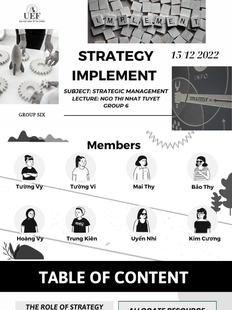 Strategic Management Implementation Guide | PDF | Strategic Management ...