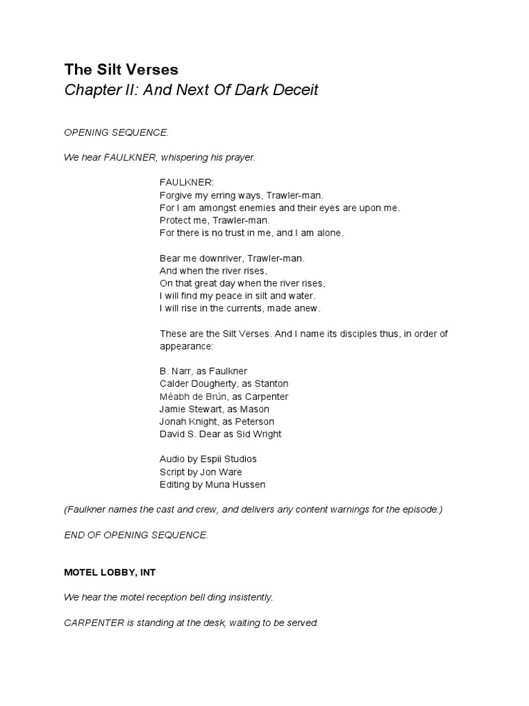 The Silt Verses - Chapter 2 | PDF