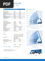 JLG 1255 Telehandler Specifications | PDF | Horsepower | Axle