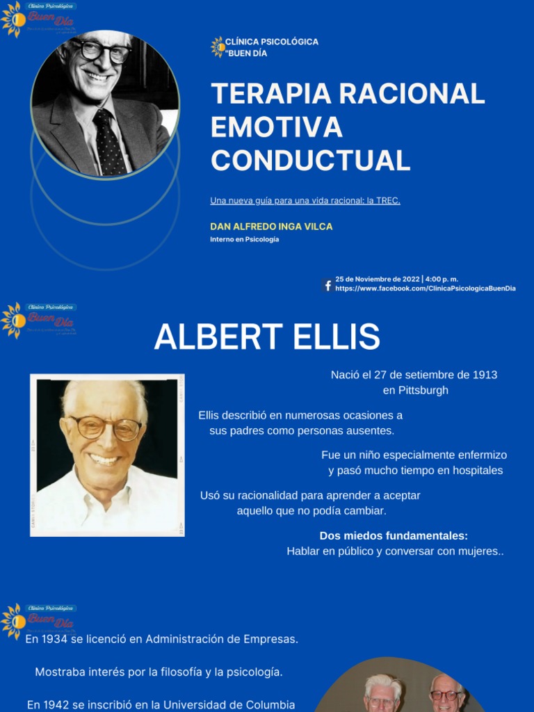 Terapia Racional Emotiva Conductual | PDF