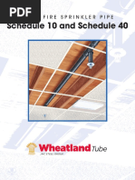 ASTM A53 Schedule 40 Submittal Sheet | PDF | Pipe (Fluid Conveyance) | Building Engineering