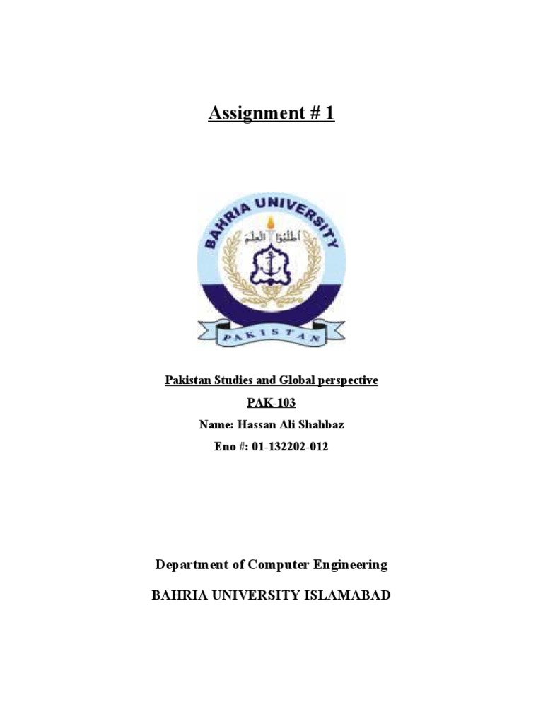 Pakistan Studies Assignment 1 | PDF | Muhammad Ali Jinnah | Two Nation ... Pakistan Studies Assignment 1 | PDF | Muhammad Ali Jinnah | Two Nation ...
