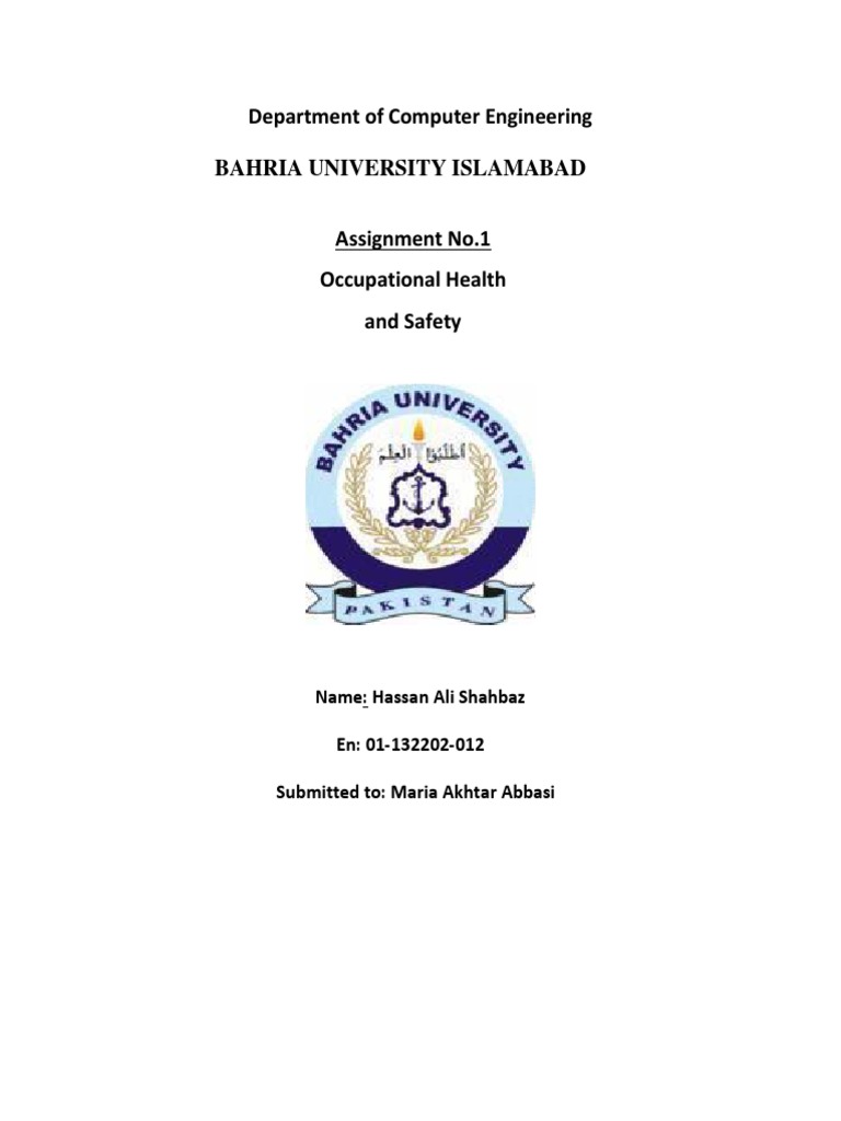 OHS Assignment 1 | PDF