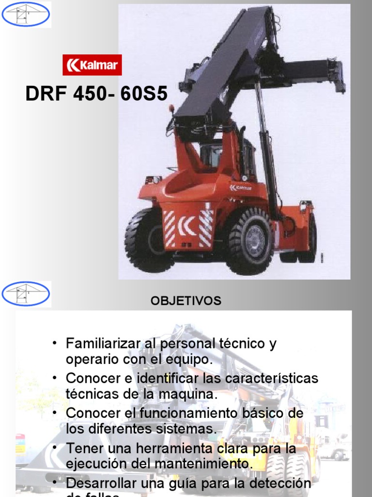 Kalmar DRF 450 - 60S5 | PDF | Motor de combustión interna | Bomba