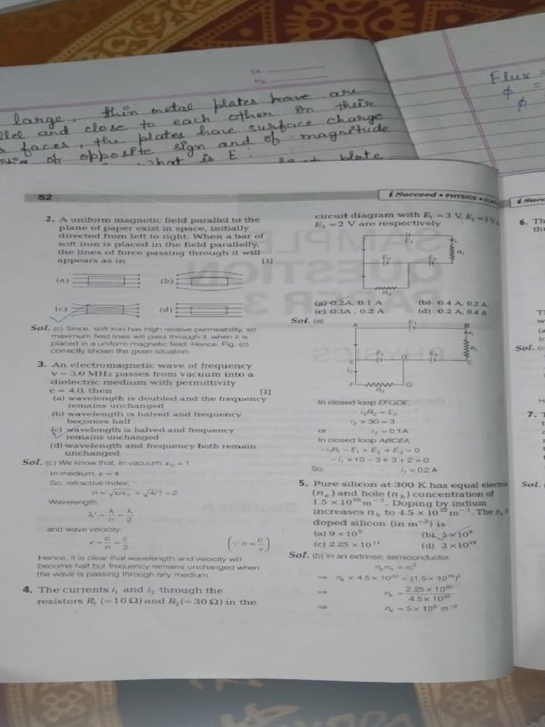 Physics Sample Paper 3 Arihant | PDF