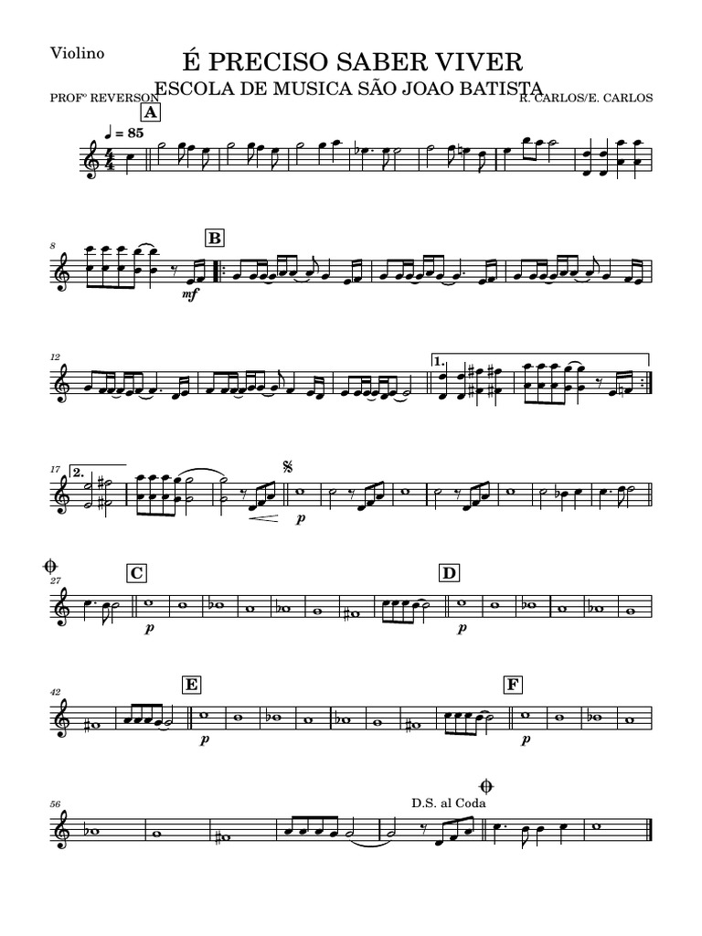 A Music Theory Lesson Plan: Violin Fingering Exercises and Notation | PDF