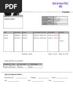 Payroll Summary Report PDF Template | PDF | Payroll | Employee Relations