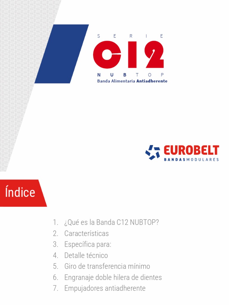 C12 NubTop | PDF | Engranaje