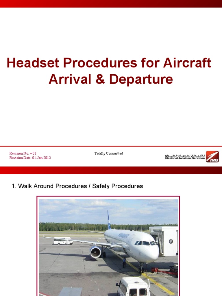 Headset Procedure | PDF | Aviation | Aerospace