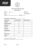 Grade 1 Tests 2 | PDF