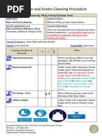 Line Clearance Checklist | PDF | Mechanical Engineering | Manufactured ...