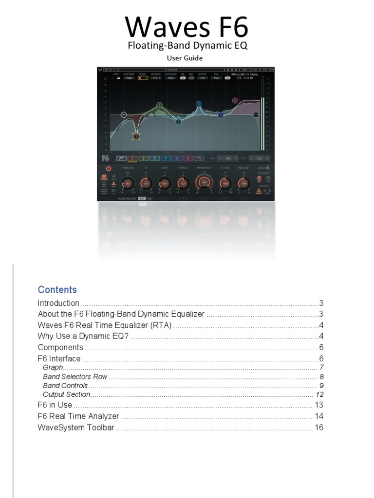 Floating-Band Dynamic EQ: User Guide | PDF | Equalization (Audio) | Computer Engineering