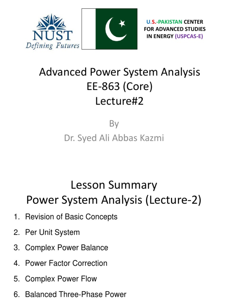 PSA Module Lecture 2 Basics | PDF | Electronic Engineering | Electrical ...