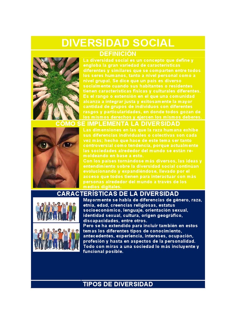 Diversidad Social | PDF | Biodiversidad | Sociedad